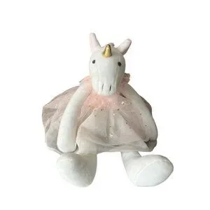 Cantia | Toys | Cantia Plush Unicorn Doll Pink Tulle Dress Gold Stars ...